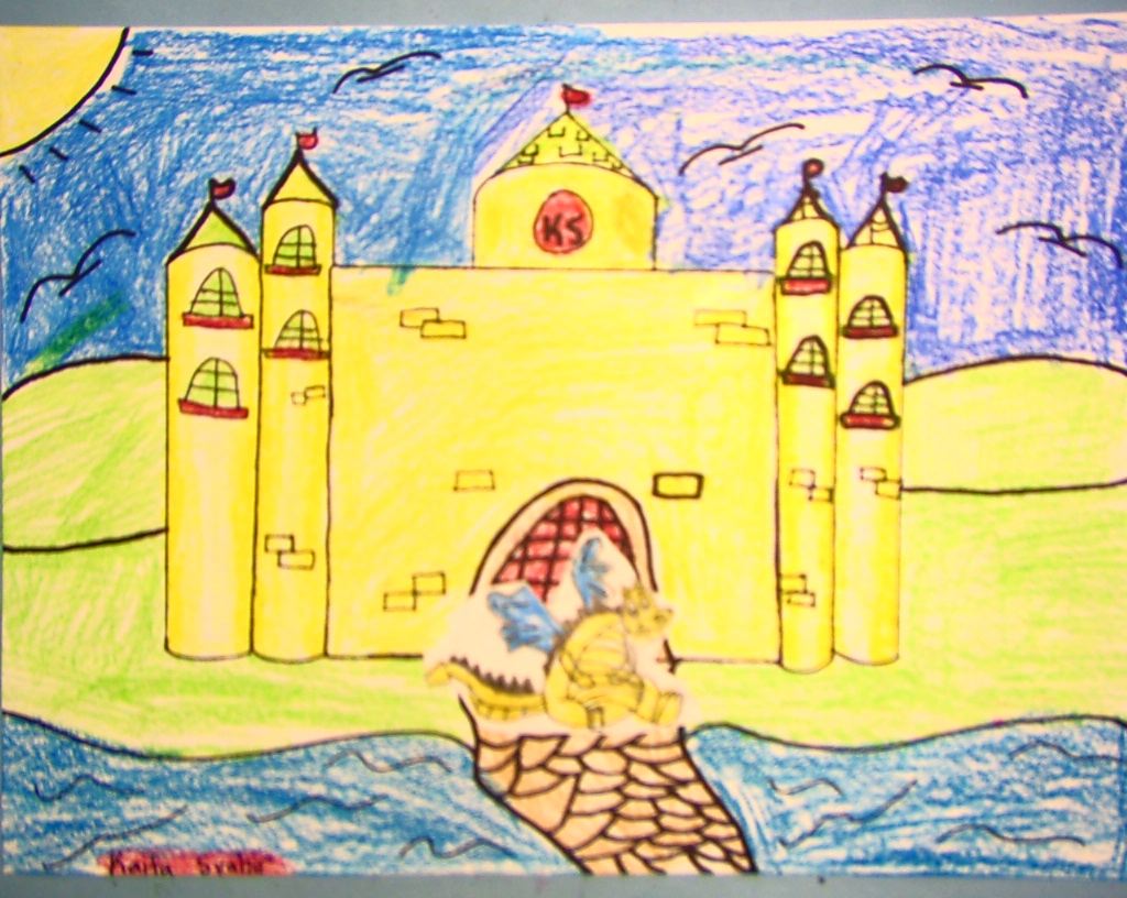 Primary Art: Fourth Grade Castles