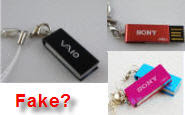 Test & Fix Fake Flash Drives: Fake Flash Drive Pictures