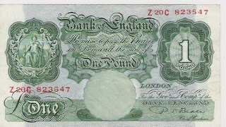 World Banknotes: old english banknote