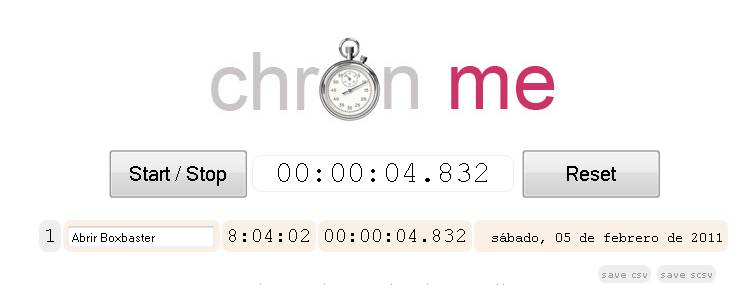 Controla tu tiempo con este Cronometro Online | Boxbaster