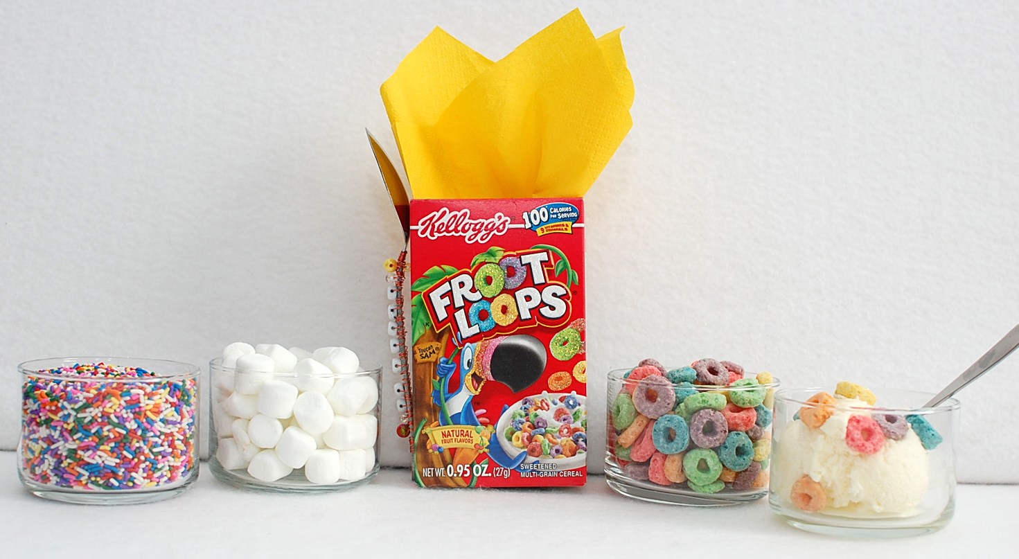 The Purple Pug: fabulous froot loop love...glitter style...