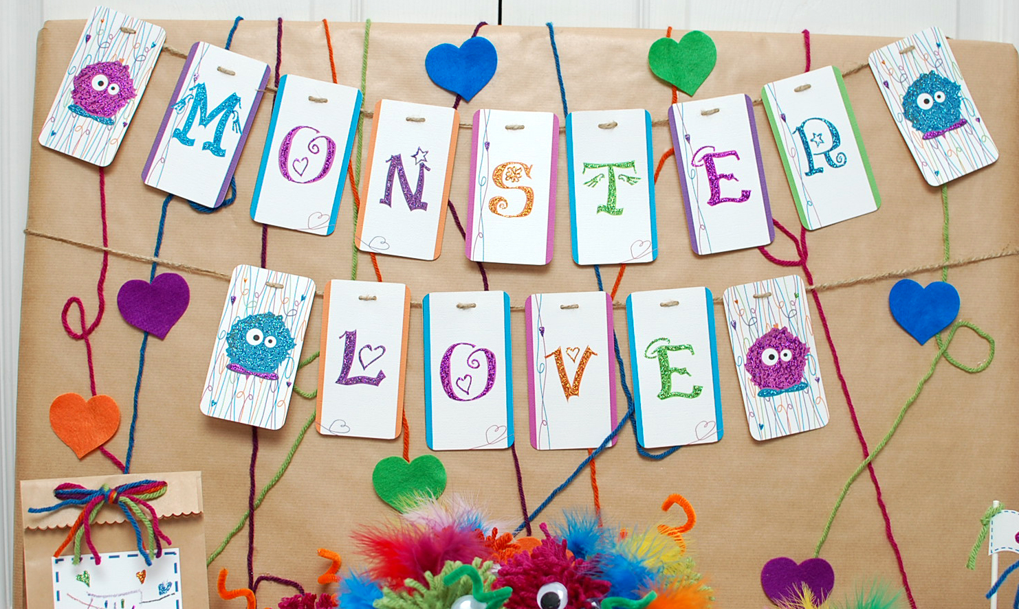 The Purple Pug: monster love kid's valentine's rave