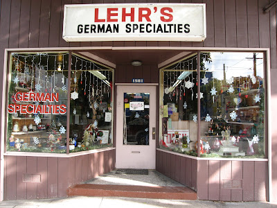 San Francisco pictures: German store front view