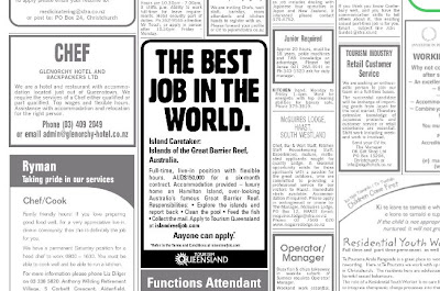 stupidbrain: Top 10 Best Newspaper Ads Of The Year