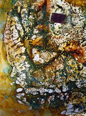 Pam T's Art Loft: Feeling The (Shellac) Burn