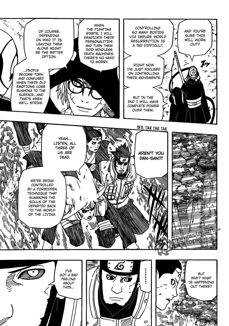 Naruto Manga 516 English Gaara s Speech ~ Blog in mantence