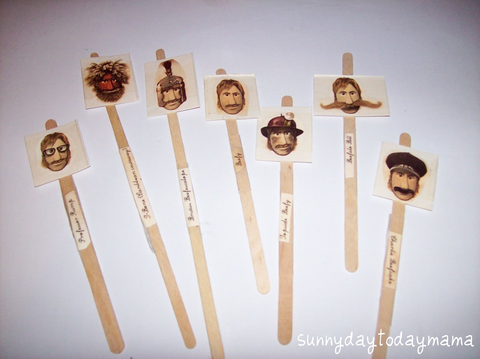sunnydaytodaymama: More stick puppets