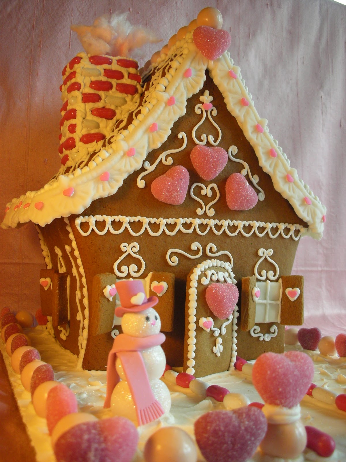 With Love & Confection: Valentine Gingerbread House by With Love ...