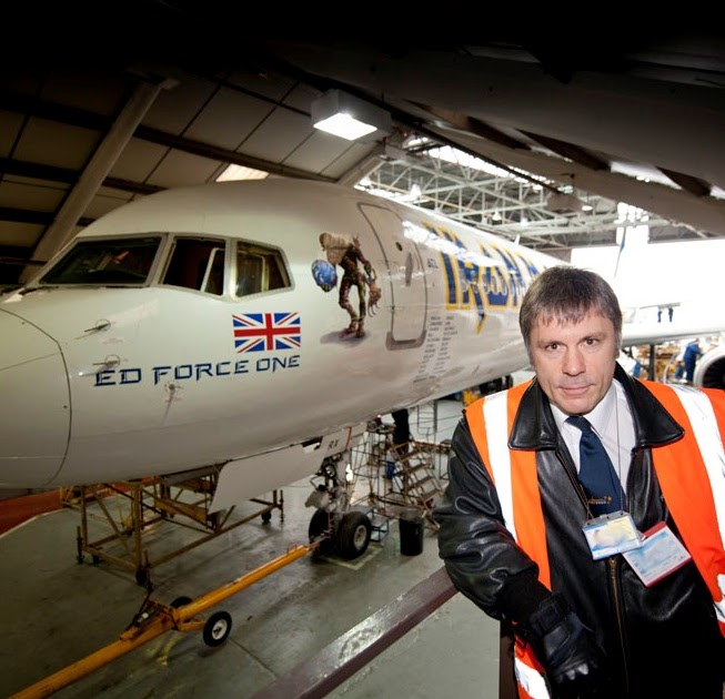 Iron Maiden divulga novas fotos do Ed Force One!