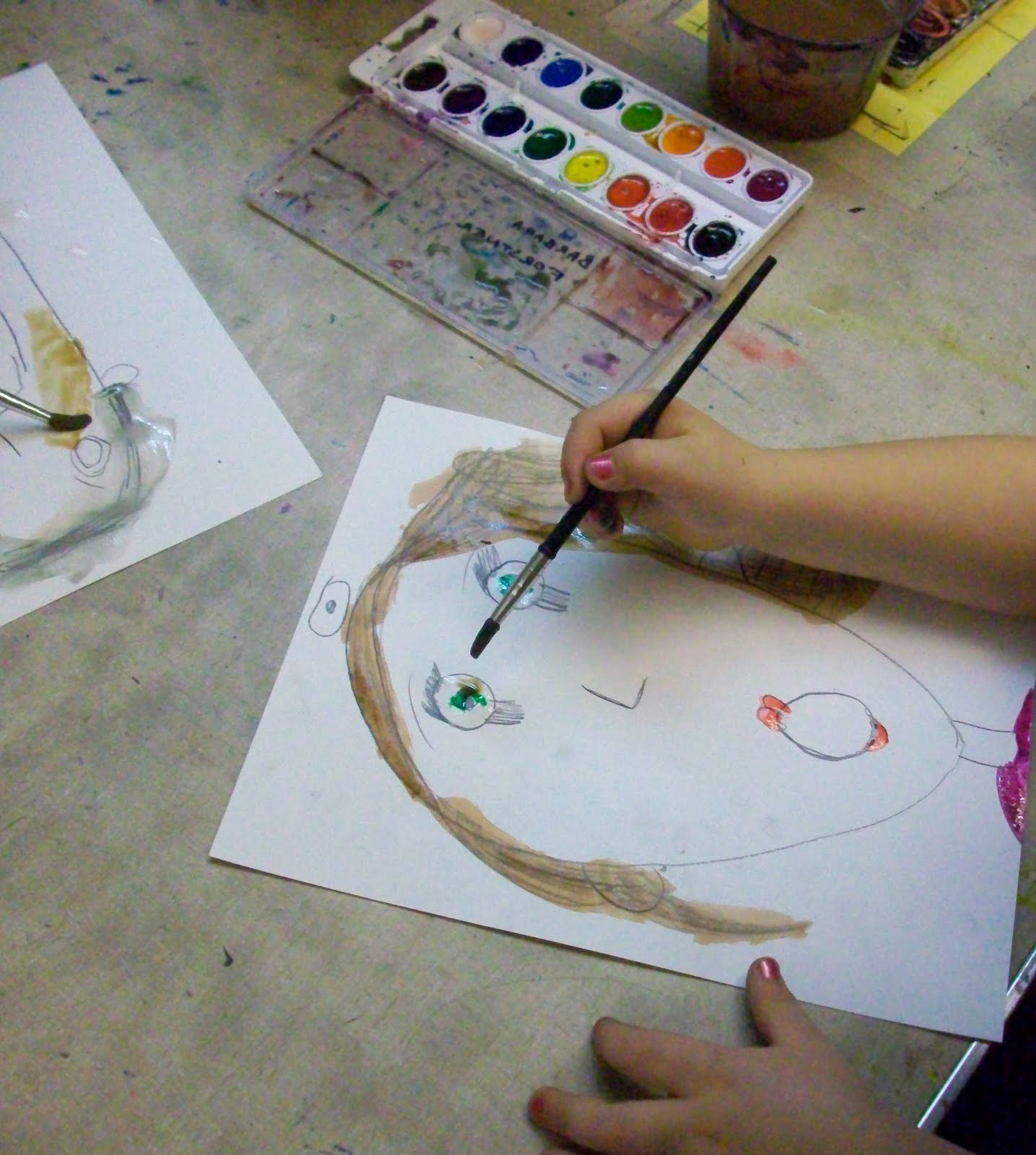 Studio 220: First Grade Self Portraits With Expression