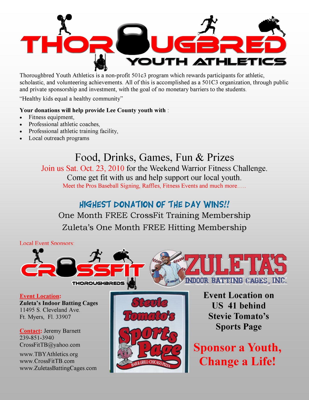 Fort Myers, Florida CrossFit Thoroughbreds Estero, Bonita, Naples ...