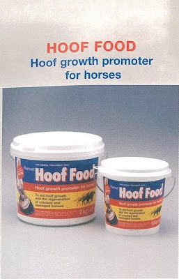 Mano Equestrian Services Information: HOOF FOOD