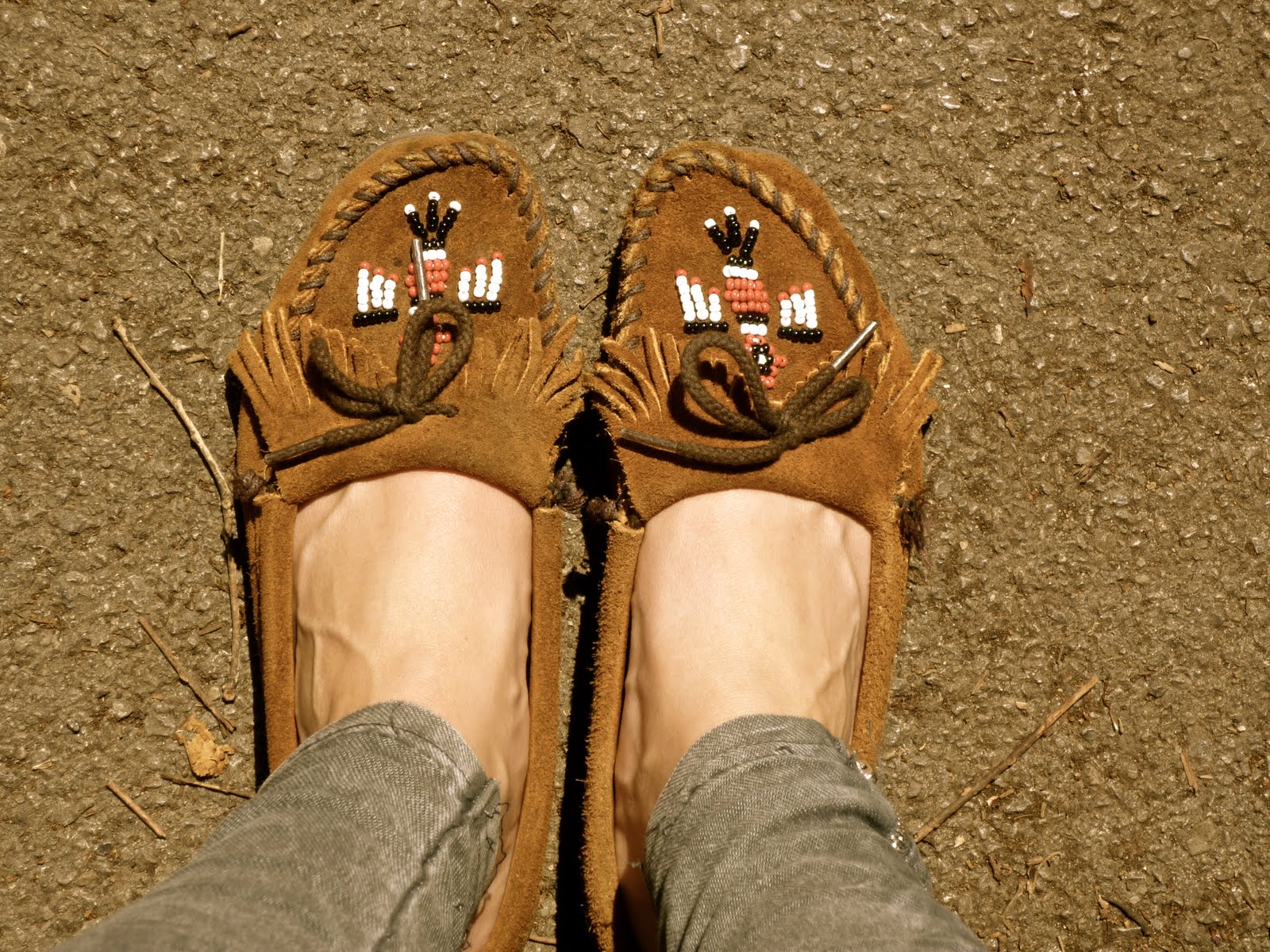 Rene Humphrey: a great pair of moccasins