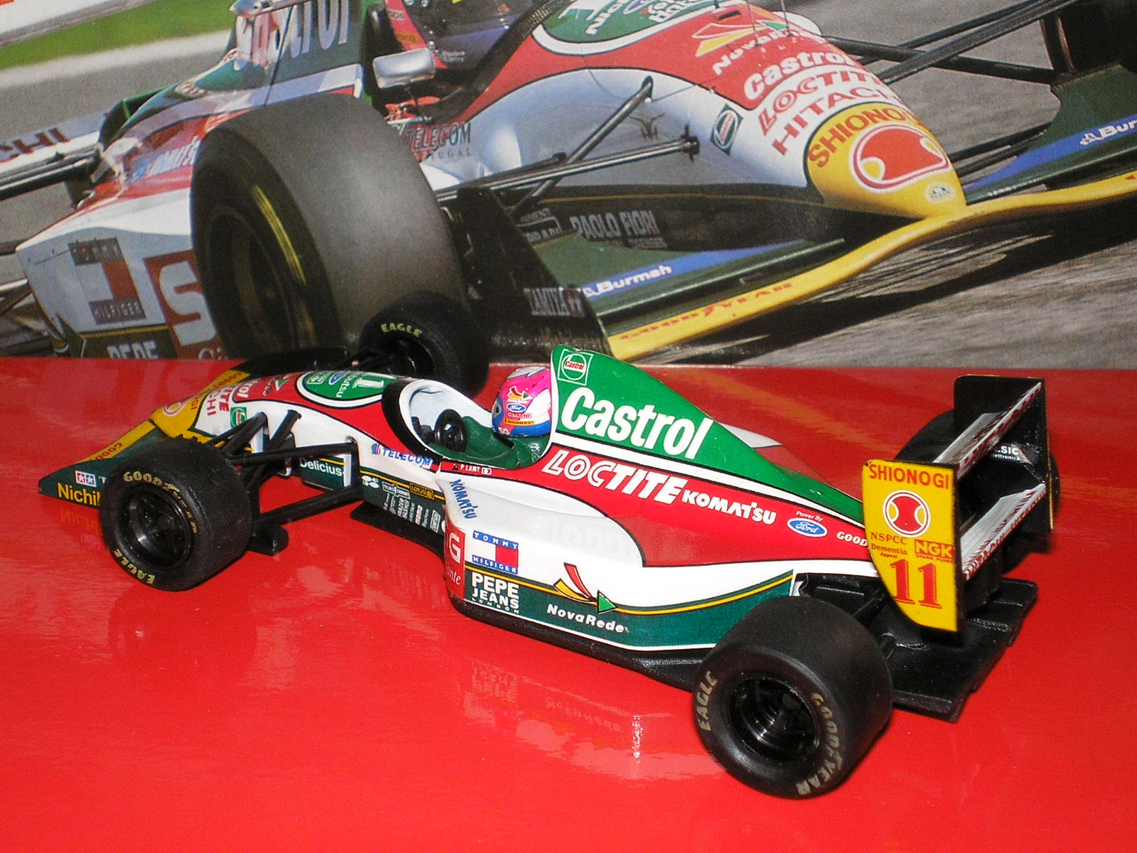 gp moto zone 2012: Lotus 107B - Pedro Lamy (1993)