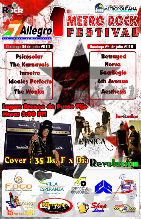 eventmetrorock: METRO ROCK FESTIVAL, EL EVENTO DEL AÑO