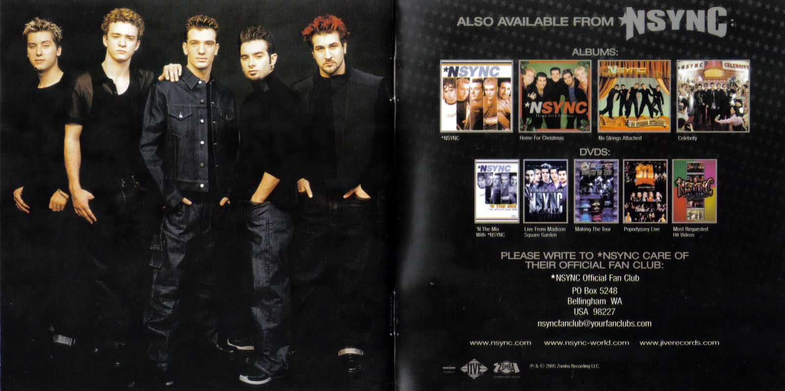 Encarte: *NSYNC - Greatest Hits - Encartes Pop