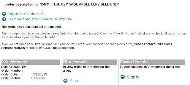 Don's Notepad (Official): Dell Online Store: Order verification nightmare!