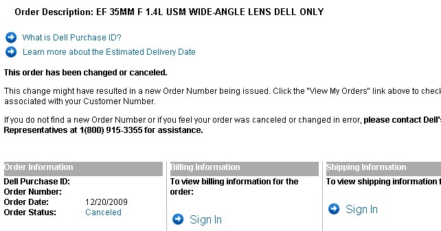 Don's Notepad (Official): Dell Online Store: Order verification nightmare!