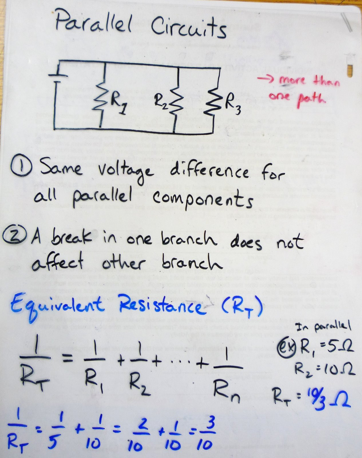 Physics at Desert View High School: Parallel Circuits