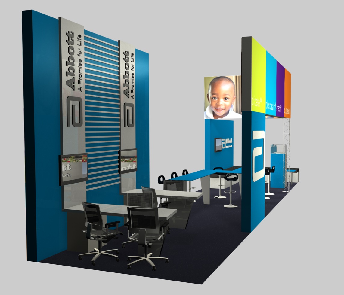 speakers DESIGNQUITO: stand abbott gastro