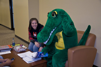 UHD Student Activities & Events: Ed U. Gator Stops By