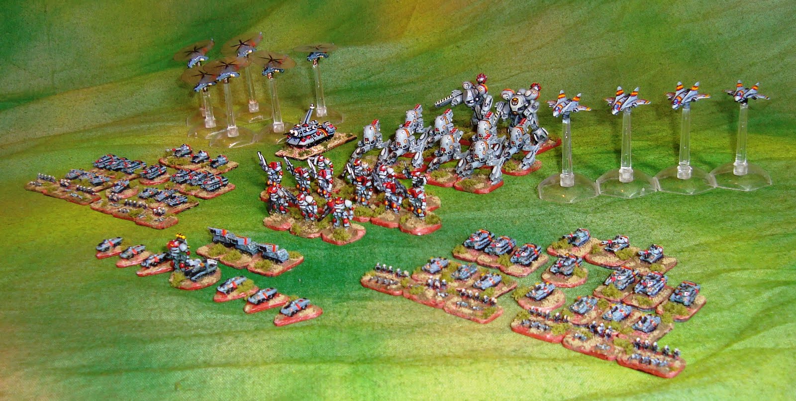 Lead Doesn't Bleed: Future War Commander in 1/600: Grey Army