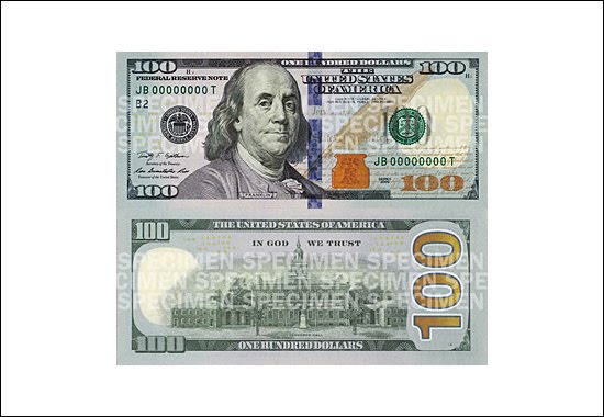 TRS Blog: The New Hundred Dollar Bill