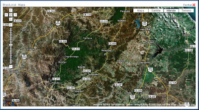 baturité/localização