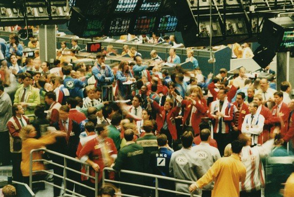 Trading Pit Blog: Photos of LIFFE trading floor