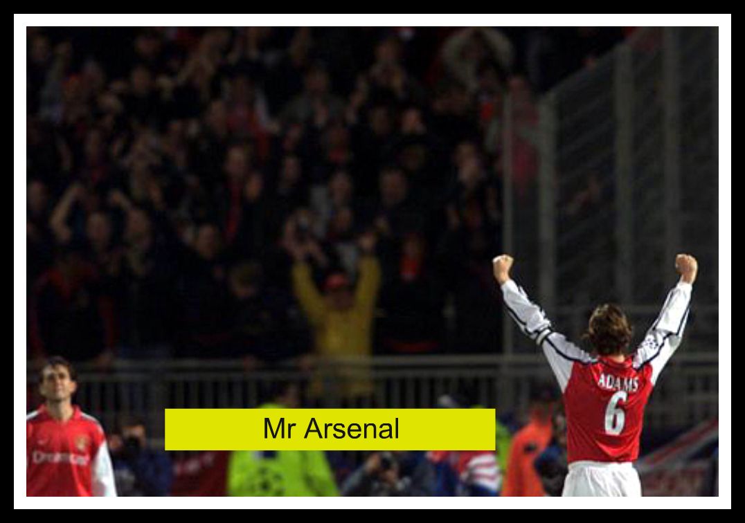 One for future: Tony Adams | OneArsenal
