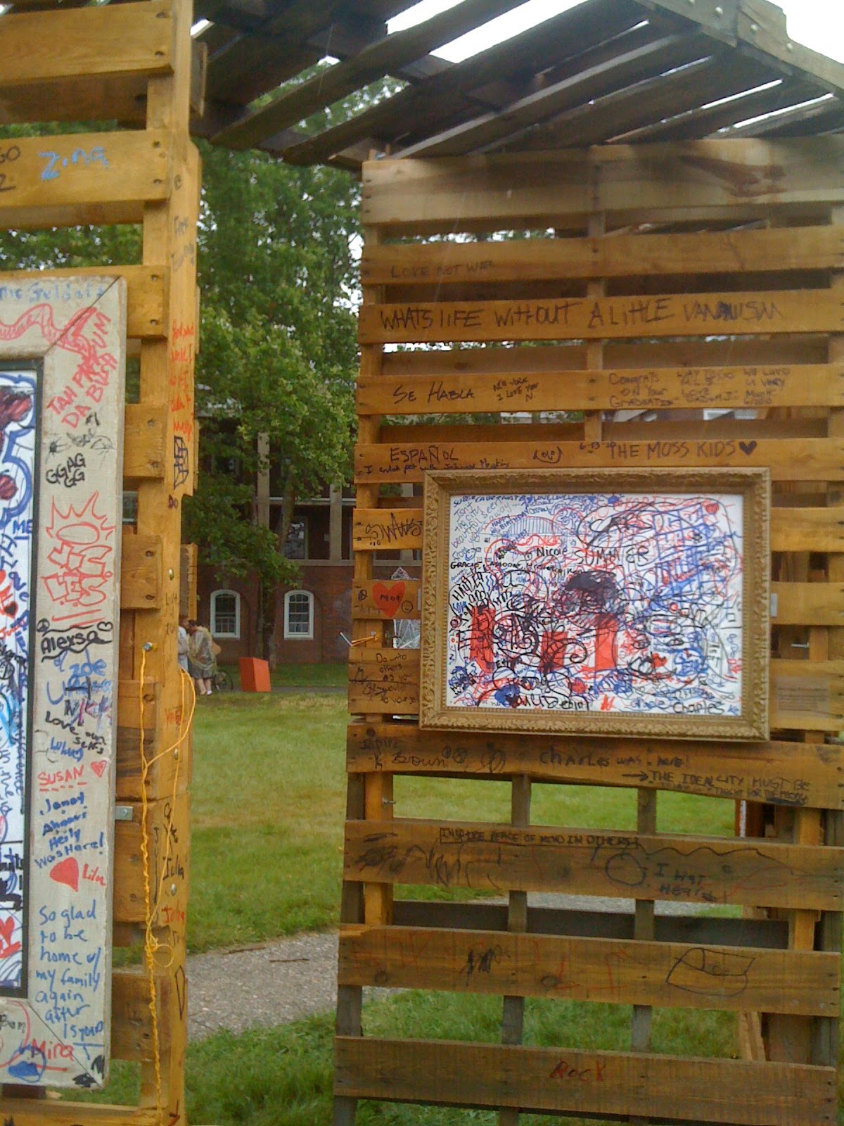 Pallet City: Photos from Gallery Exhibit 1, "Framing the Ideal City"