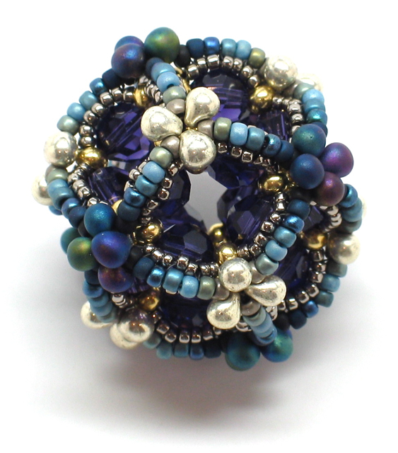 gwenbeads: Ionic Rhombic Dodecahedron and Cuboctahedron