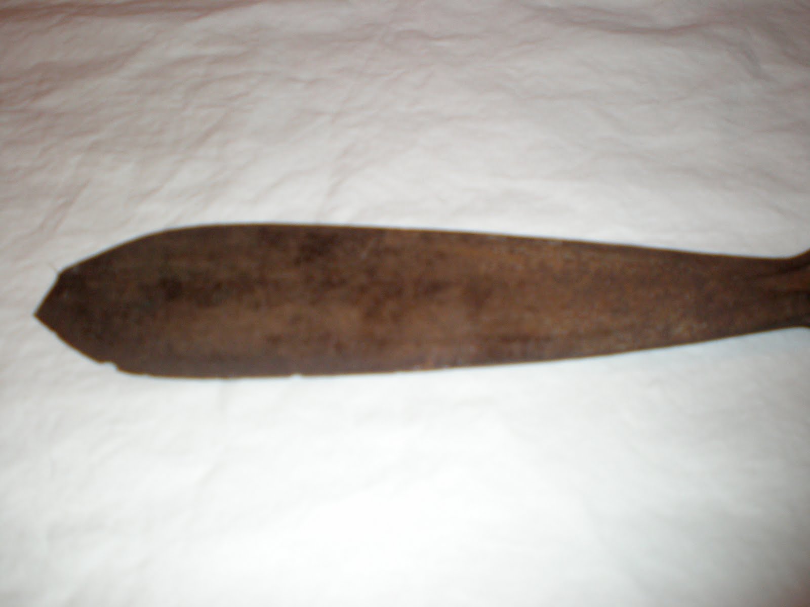Primitive Weapons: A hinalung knife/spear from the Philippines