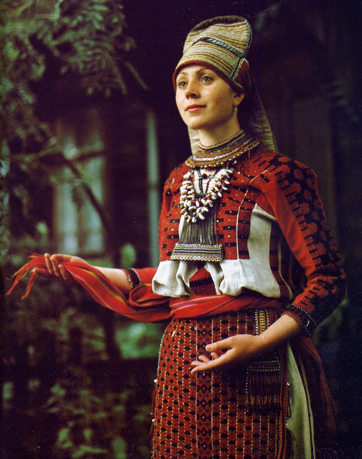 FolkCostume&Embroidery: Erzya costume from the Shentala District of the ...