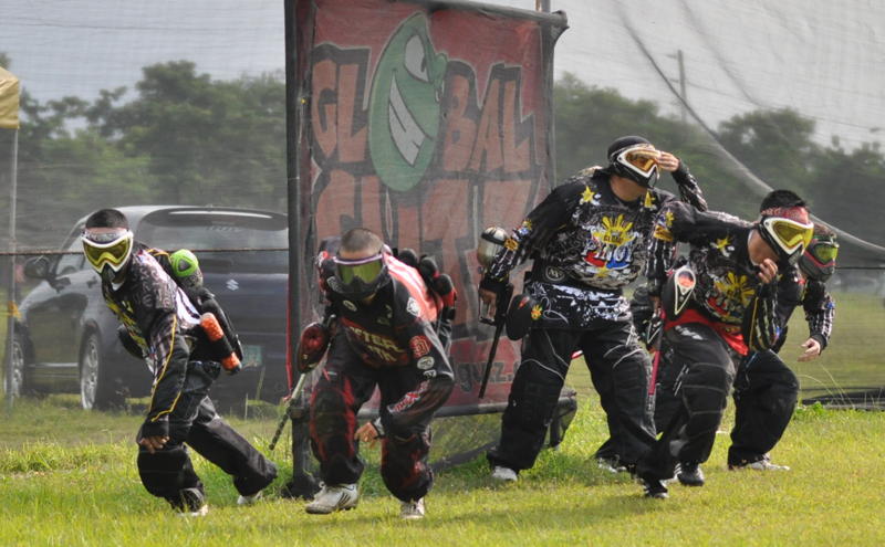 Splash Island: Inter-Media Paintball Tournament by 777 Media Forum