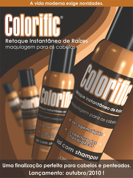 Batom, esmalte e outras coisinhas...: Colorific - Maquiagem para cabelo