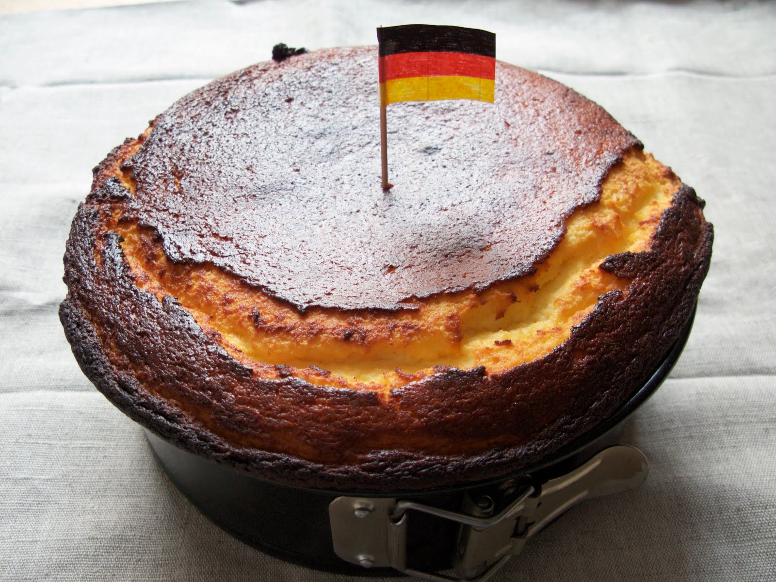Cuisine en Scène: Gâteau au fromage blanc allemand-"Blitz Käsekuchen"