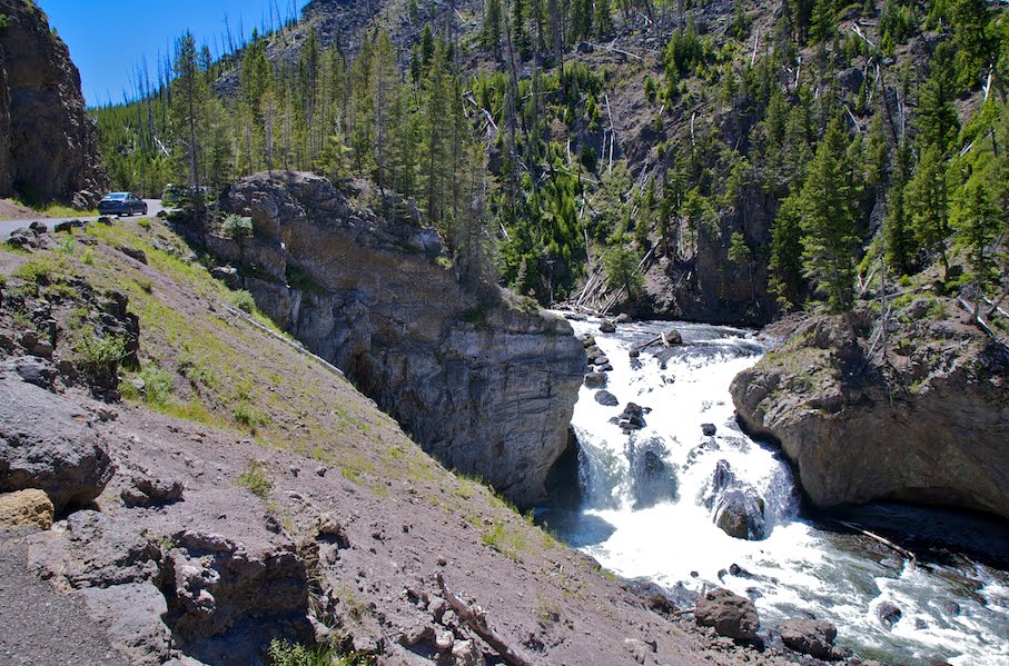 Jim's Photography: Firehole Falls - Yellowstone National Park