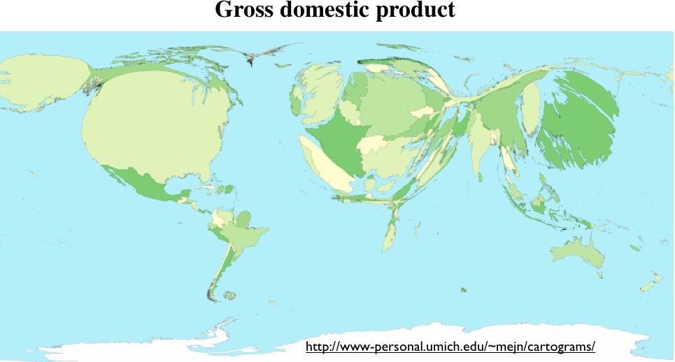 Microstates in Cartograms - GeoCurrents