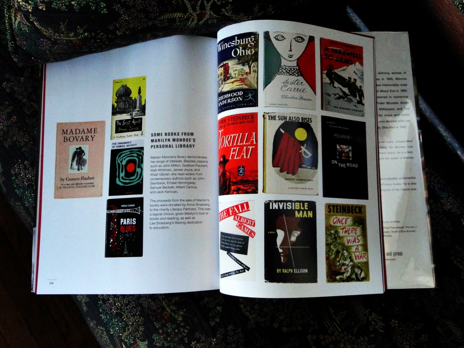 Lil Bit Brit's Lit: Marilyn Monroe's Reading Library