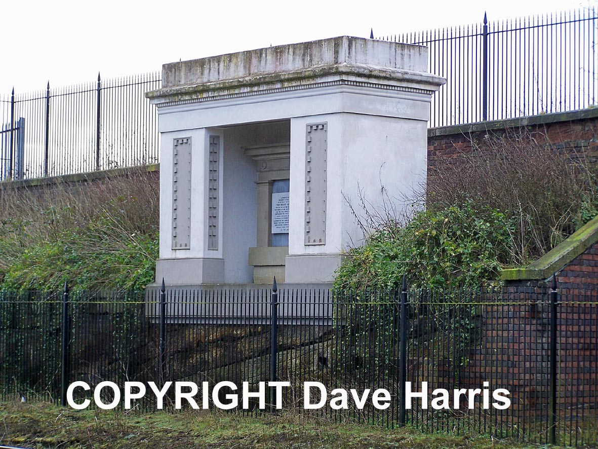 ALONG WINWICK LINES: Huskisson Memorial