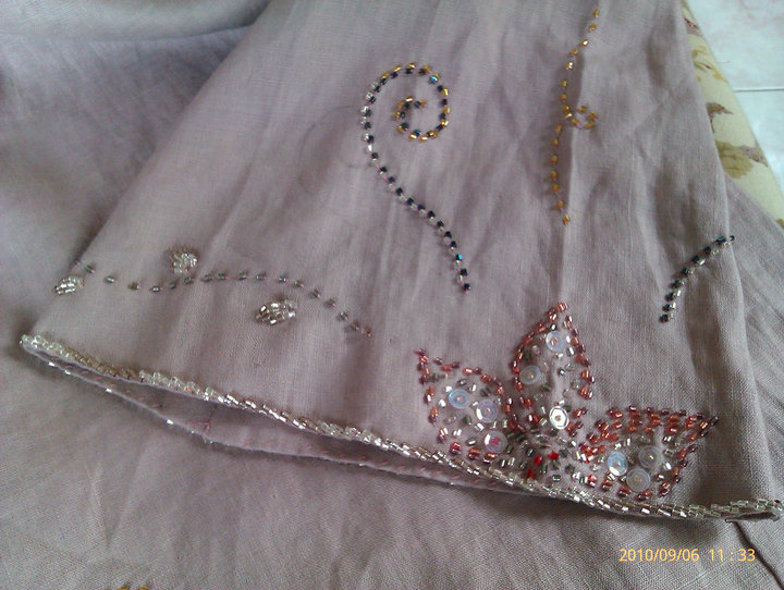 Wonderful beads and handmade embroidery: Design sulam manik