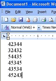 How to replace ENTER with comma in MS Word - Database Administrator