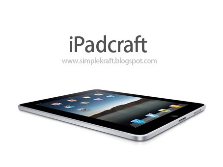 SimpleKraft: iPad papercraft - simplest papercraft ever!