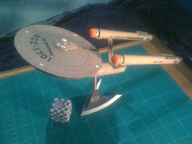 Elso Craft Museo: Papercraft USS Enterprise NCC 1701