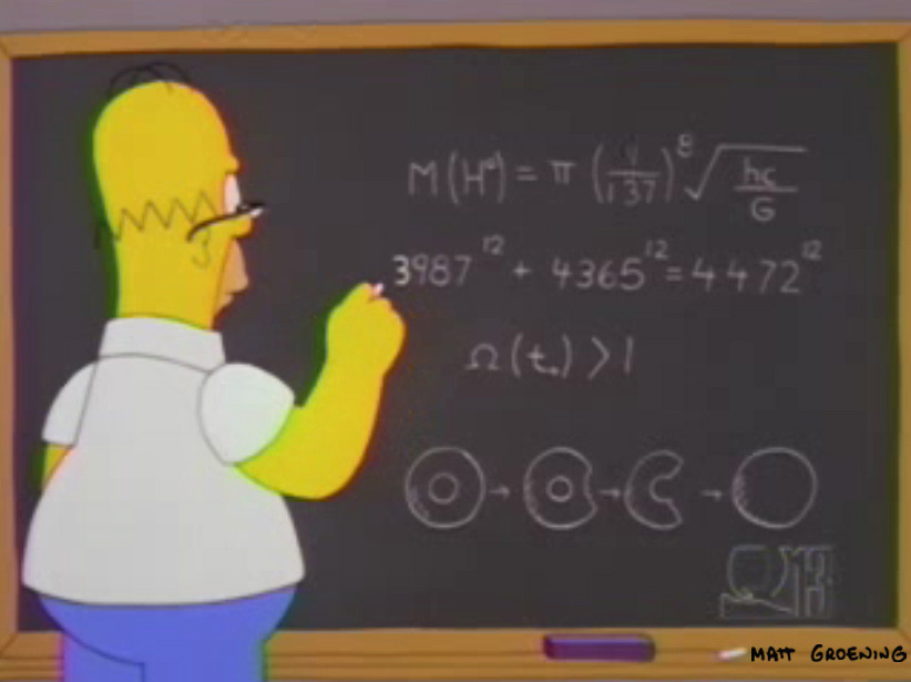 Mathminton: The simpson ครอบครัวสุดฮ่า