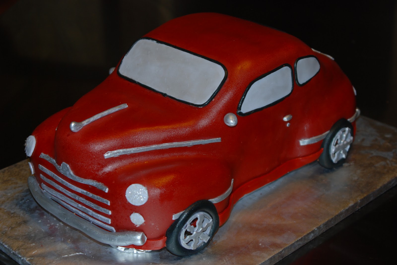 Ford Coupe Car Cake