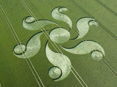 Kumpulan Foto Crop Circle di Seluruh dunia dan Sleman Yogyakarta dan ...
