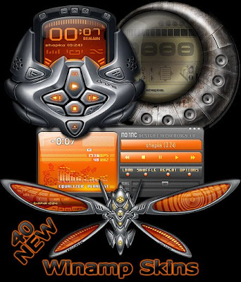 Encontre Aqui Os Melhores Post!!!: 40 novas skins para Winamp