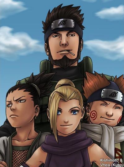 Naruto For Kaskuser: Team 10 Asuma Sarutobi Shippuden